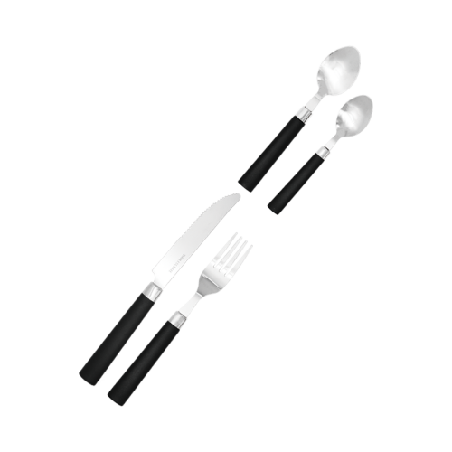4PC Flat Square Shank Knife Set - Honry Kitchenware